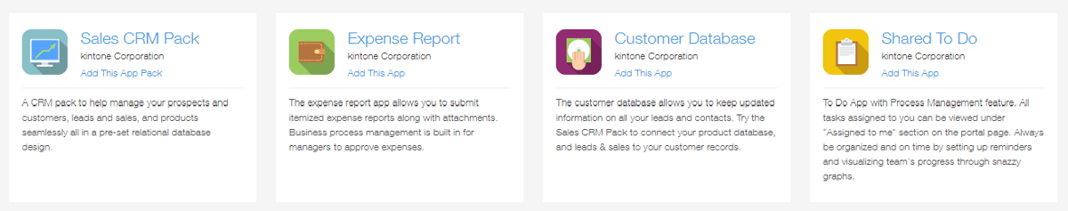 The complete guide to using Kintone's app templates